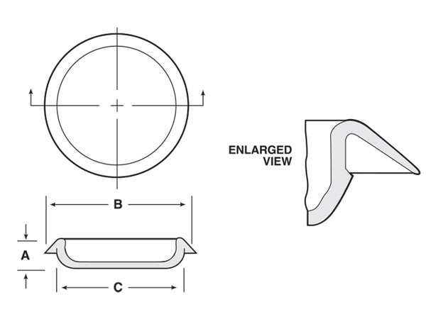 Shop 1/2" Recessed Style Bottom Plugs for Secure Fit